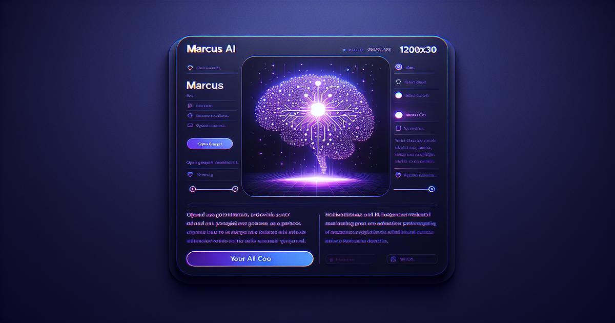 Marcus AI — Voice-Controlled AI COO | Build With Eman